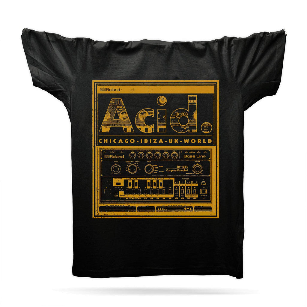 Acid 303 T-Shirt / Black – Future Past Clothing