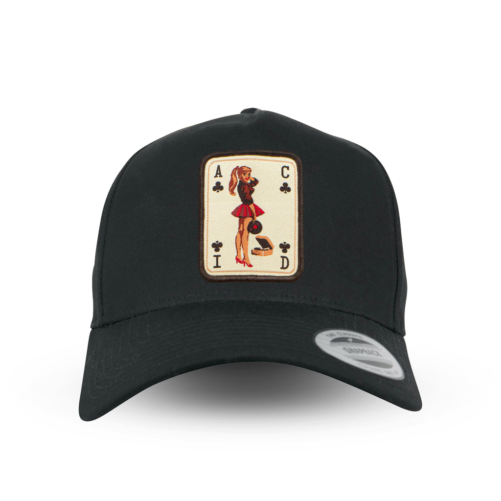 Acid Pinup Baseball Cap / Black – Future Past Clothing