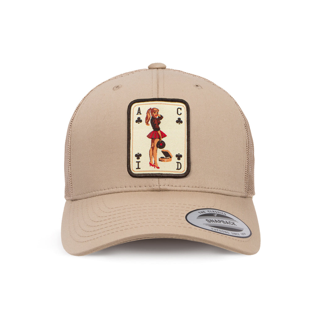 Acid Pinup Baseball Cap / Sand – Future Past Clothing